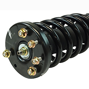 TRQ Front Strut & Coil Spring Assembly Set Driver & Passenger Sides Compatible with 09-14 Acura TL