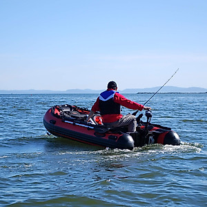 Seamax 12V PowerMax 2HP Brushless Trolling Motor, Stepless Speed Control, Equal to 65 Lb Thrust, 35 Inch Shaft