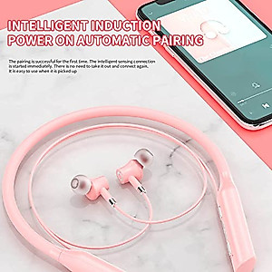 #Q9YgU6 Wireless Bluetooth Headset Neck Wear Sports Stereo Pluggable Card with Large Capacity Pluggable Cartoon