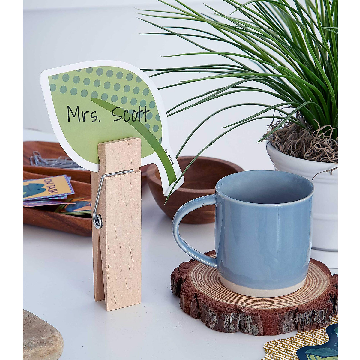 Carson Dellosa Colorful Leaves Cutouts, 36 Fall Cutouts for Bulletin Board and Classroom Décor, Multi-Color Leaf Classroom Cut-Outs, Seasonal Cutouts for Classroom Fall Bulletin Board Decorations