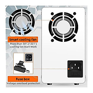Dc Power Supply Lab DC Power Supply Adjustable Switching Regulated Switching Bench Source Supply Switching Regulated Variable Coarse And Fine Adjustments Voltage Regulator for Lab Equipment, DIY Tool,