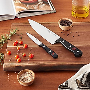 WÜSTHOF Gourmet 2-Piece Chef's Knife Set,Black