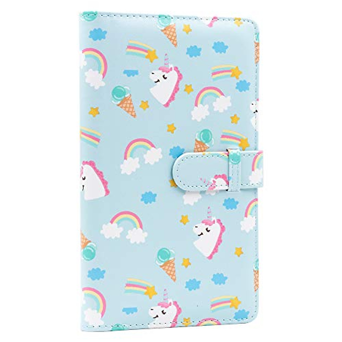 Ablus 96 Pockets Photo Album for Fujifilm Instax Mini 11 90 70 9 8+ 8 LiPlay Instant Camera, Polaroid Snap SnapTouch PIC-300 Z2300 Instant Camera & Zip Instant Printer(Unicorn)