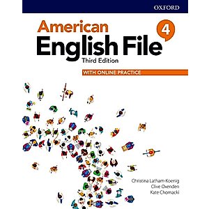 American English file level 4 student book with online practice