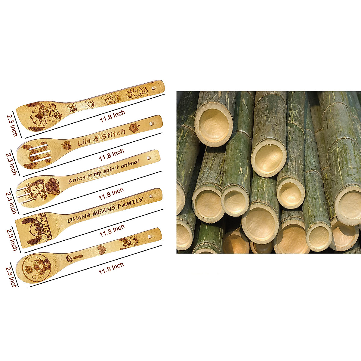 Christmas Gift Stitch Kitchen Utensils Set Idea Utensil Wooden Spoons Set House Warming Wedding Present Kitchen Gift Set Quality Stitch Stuff