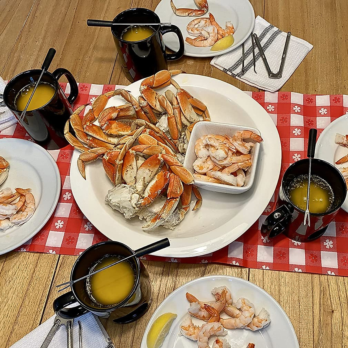 Evelots Mini Fondue Pot Set/Personal Fondue Mugs-Chocolate/Cheese/Fondue Maker Gift Set/2 Ceramic Mugs/Forks/Candles