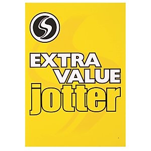 Silvine Extra Value A5 Pocket Notebook (Pack of 24) (One Size) (Yellow)