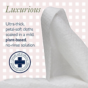 Noodle & Boo Ultimate Baby Body and Face Cleansing Cloths, Unscented & Fragrance Free, 72 Count (Pack of 1)