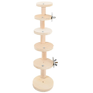 Hamster Climbing Ladder Rat Toys Rat Ladder Toy Rat Biting Toy Gerbil Ladder Toys Chinchilla Toy Ladder Toy for Chinchilla Hamster Toys Chinchilla Cage Landscaping Ladders