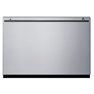 Summit Appliance SDR24 24" Wide Built-In Drawer Refrigerator; 2 cu.ft Capacity; Panel Ready Drawer Front (Not Included); Frost-free Operation
