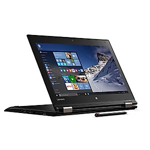 Lenovo Thinkpad Yoga 260 2-in-1 Laptop (12.5" MultiTouch Screen, Intel® Core™ i7-6500U Processor, 8GB DDR4 RAM, 256GB SSD, Windows 10 -Black)