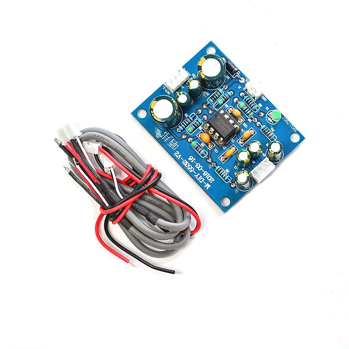 Comimark 1Pcs NE5532 OP AMP HiFi Preamplifier Signal Amplification Board for Bluetooth Pre-amp
