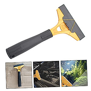 Amosfun 1pc Paint Scraper Steel Plastic Paint Spatula Cleaning Tool Home Tile Scraper