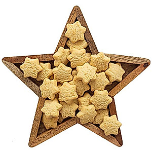 Walker's Shortbread Hanukkah Mini Festive Stars Holiday Cookies, Pure Butter Shortbread Cookies, 4.4 Oz Bag (Pack of 12)