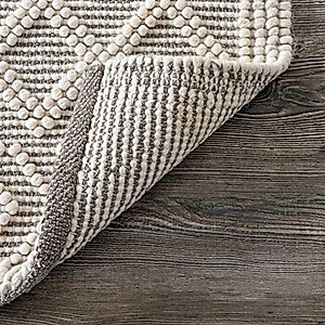 nuLOOM Natti Contemporary Trellis Area Rug, 7' 6" x 9' 6", Beige