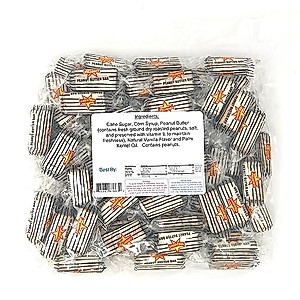Atkinson Wrapped Bulk Candy Bars, Peanut Butter, 1 Pound