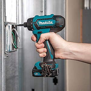 Makita FD10R1 12V max CXT® Lithium-Ion Cordless 1/4" Hex Driver-Drill Kit (2.0Ah)