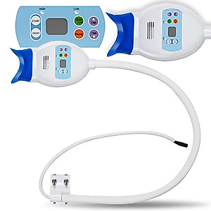 Pevor Power Dental Teeth Whitening Light, Teeth Whitener Cold 8 LED Light Lamp Bleaching Arm Holder Holding on Dentist Chair Shipping from US