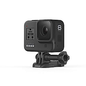 GoPro HERO8 Black - Waterproof Action Camera with Touch Screen 4K Ultra HD Video 12MP Photos 1080p Live Streaming Stabilization (International Model)