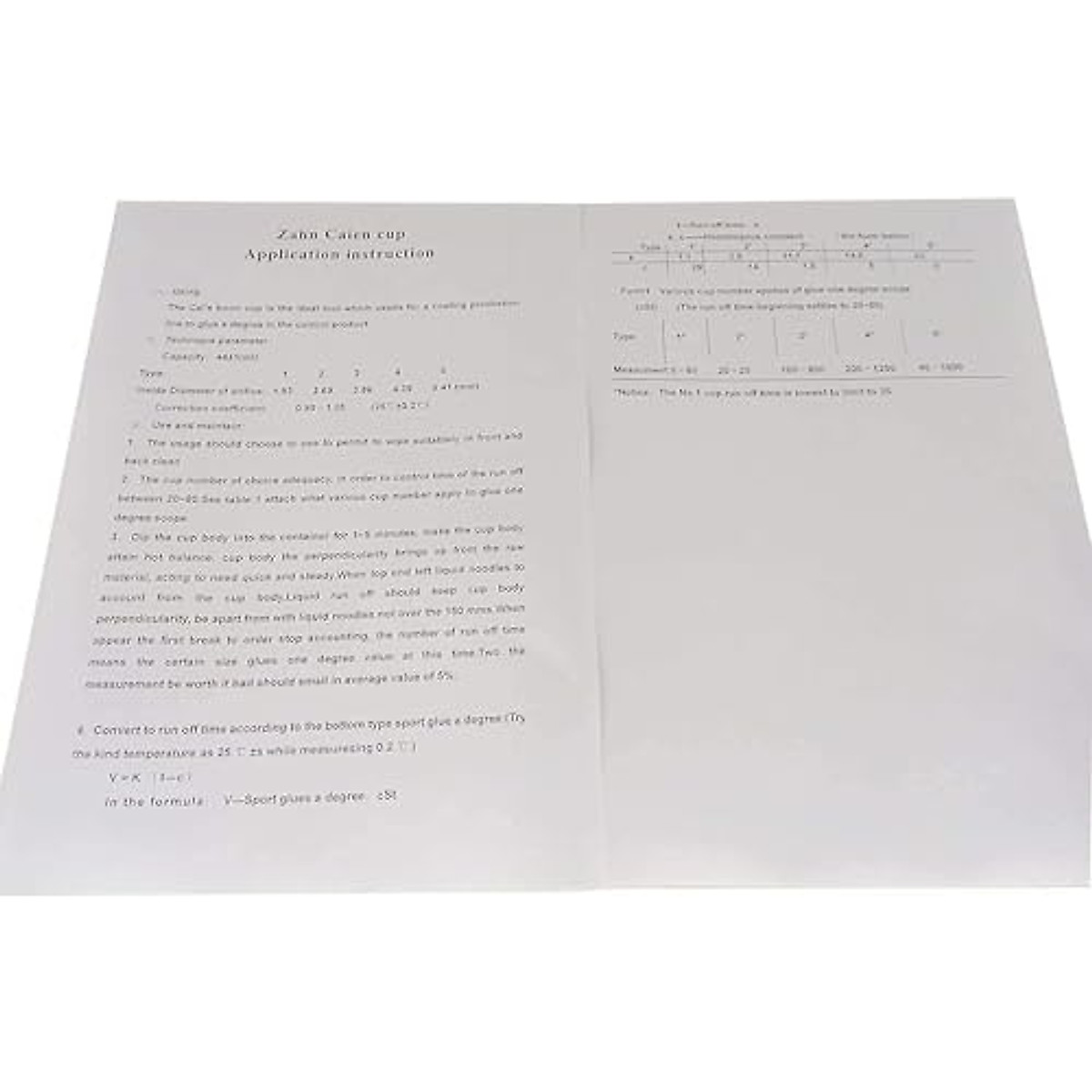 HFBTE Zahn Cup Viscosity Cup Viscometer Flow Cup Viscosity Zahn Cup Kit 1#+2#+3#+4#+5# Dip Type 44ml For Pigment Coating Paint Finishes Oil lacquer Paint Ink Varnishes Syrup Etc