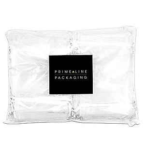 Organza Bags - 50 Pack 5x7 Inch Small Sheer Drawstring Pouches, Mini White Sachet Mesh Cloth Bags in Bulk for Business, Party Favor Gifts, Jewelry, Soap, Lip Gloss, Weddings, Candy, Treats