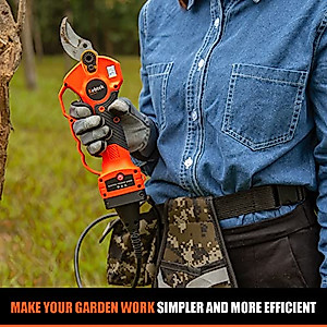 Battery Cable Connectors for Kebtek B00840 Electric Pruning Shear - Reduce the Weight of Electric Pruner