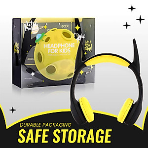 Little Helpers Kids Headphones with VoliBat Ears, Wired Over-Ear Headphones with Music Sharing Function,85dB Volume Limited Hearing Protection,Safe Food Grade Material,3.5mm Jack Headset for Children