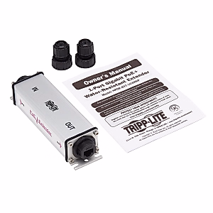 Tripp Lite Gigabit Ethernet PoE Extender Cat5e/6/6a 1-Port Water Resistant