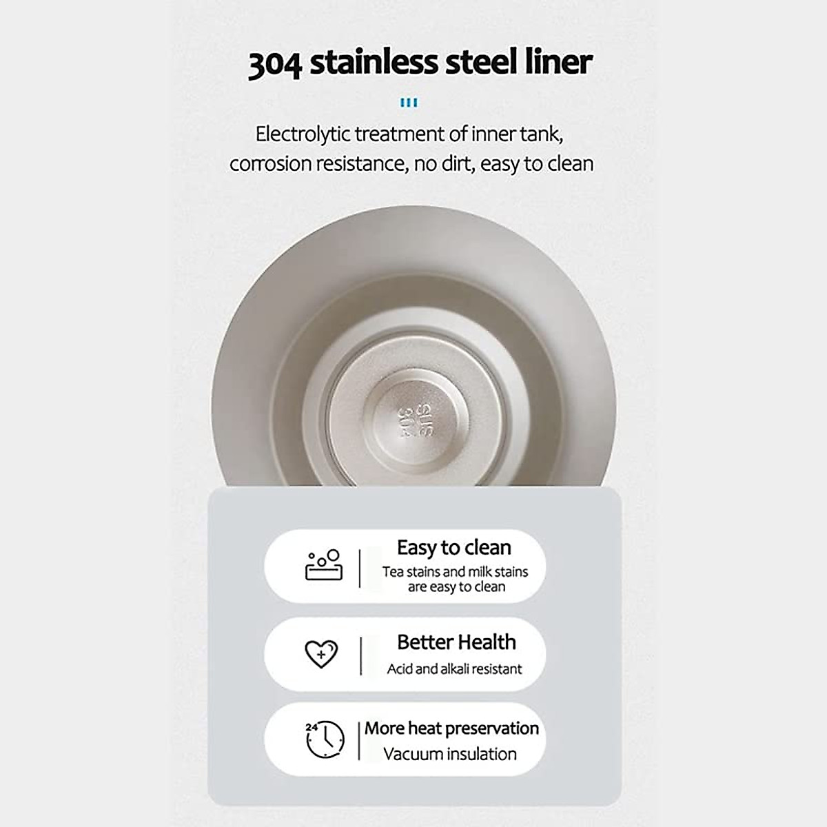 Oncjeys 40oz Tumbler With Handle And Straw Lid Insulated Reusable Leakproof Stainless Steel Water Bottle Travel Mug Coffee Cup Light Blue, PYHK-RFL-WE7