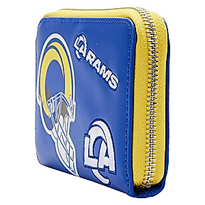 Loungefly NFL: LA Rams Wallet with Patches