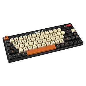 EPOMAKER K690T 65% Hotswappable 2.4Ghz Wireless/Bluetooth 5.0/Wired Mechanical Gaming Keyboard, RGB NKRO with Doubleshot PBT Keycaps, 2000mAh Battery for Win/Mac (Kailh Red Switch, K690T)