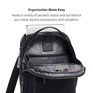 TUMI - Harrison Warren Laptop Backpack - 15 Inch Computer Bag for Men and Women - Black