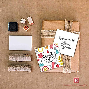 Thank You Cards Small Business | 108 Thank You for Your Order Cards 6 Designs 3.5"x3.5" | Thank You for Supporting My Small Business |Cards Small Thank You Cards Mini Thank You for Shopping Cards…