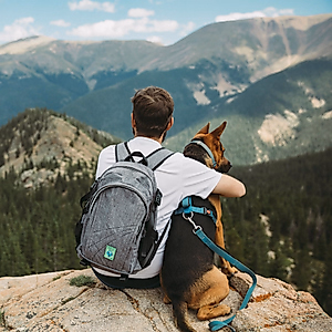 DIME BAGS Urban Hemp Backpack | Original Hemp Backpack for All Genders | Includes Secret Pocket & Removable Airtight Poly Bag (Black)