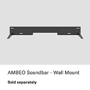SENNHEISER AMBEO Soundbar Max - Soundbar for TV with 13 Speakers - 5.1.4 Sound Experience with Dolby Atmos & DTS:X, Home Theater Audio with deep 30Hz Bass without extra Subwoofer
