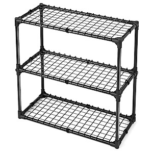 Star20XX 3-Shelf Wire Rack with Cover, Inclouding One Cover