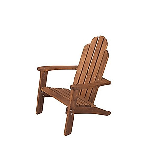 Maxim Child’s Adirondack Chair. Kids Outdoor Wood Patio Furniture for Backyard, Lawn & Deck
