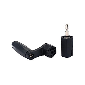 Metallor Multifunction Guitar String Winder Bridge Pin Remover Speed Peg Puller for Guitar Bass Banjo Mandolin Ukulele and More String Instruments Black.