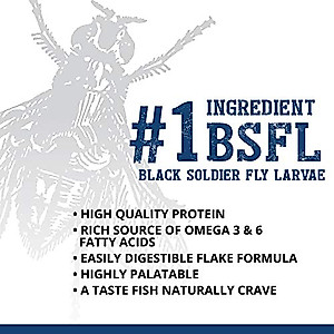 Fluval Bug Bites Tropical Fish Food, Flakes for Small to Medium Sized Fish, 3.17 oz, A7332, Brown