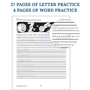 Beginning Traditional Cursive Handwriting Workbook for Kids, Handwriting Practice for Cursive Alphabet and Numbers (Learning Spot)