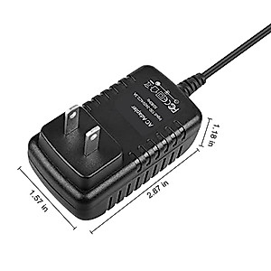 PKPOWER AC DC Charger Adapter for PET741 c PET741M 37 Portable DVD Player Power