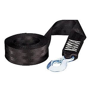 Fulton Trailer Winch Accessory, Strap w/Hook, 2 in. x 20 ft.