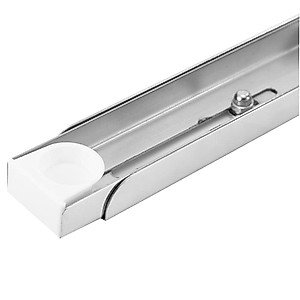 Kitchen Storage Rack -Mounted Telescopic Stainless Steel Shelf with Folding Bracket for Microwave Stand and Space-Saving Organizer