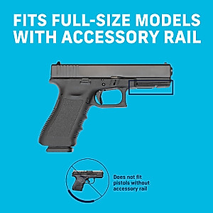 DefendTek Gun Flashlights - Rechargeable, Rail-Mounted Flashlight and Green Laser Light Combo for Shotgun, Pistol and Handgun - Gun Accessories & Weapons - DT-M3