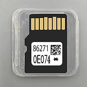 Latest 2022 Maps Updated 86271 0E074 Navigation GPS SD Card Compatible with Toyota Prius 4 Runner Sync USA/Canada Maps