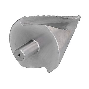 Spiral Step Drill Bit, High Speed Steel Ladder Structure Sturdy Durable Conical Drill Bit Faster Efficient Wide Application for Drill for Bench Drill