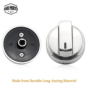 AMI PARTS Upgraded AEZ73453509 Gas Stove knobs Replacement for LG AEZ72909008 Range Oven, Replaces AEZ72909008 AP5669773 2347547 PS7321756(5 Pack)