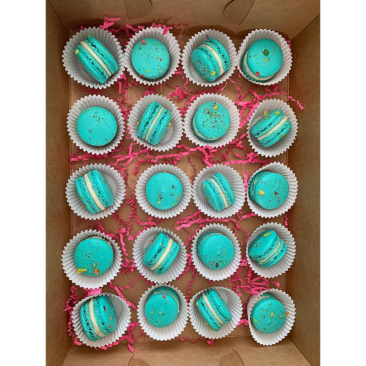 Decony Mini White Baking Cups Cupcake Liners ,candy cups - 1" X 3/4" ideal use for holding truffles , chocolate covered strawberries , candy and nuts - 1000 pc.