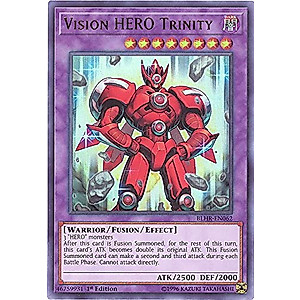 Yu-Gi-Oh! - Vision Hero Trinity - BLHR-EN062 - Ultra Rare - 1st Edition - Battles of Legend: Hero's Revenge