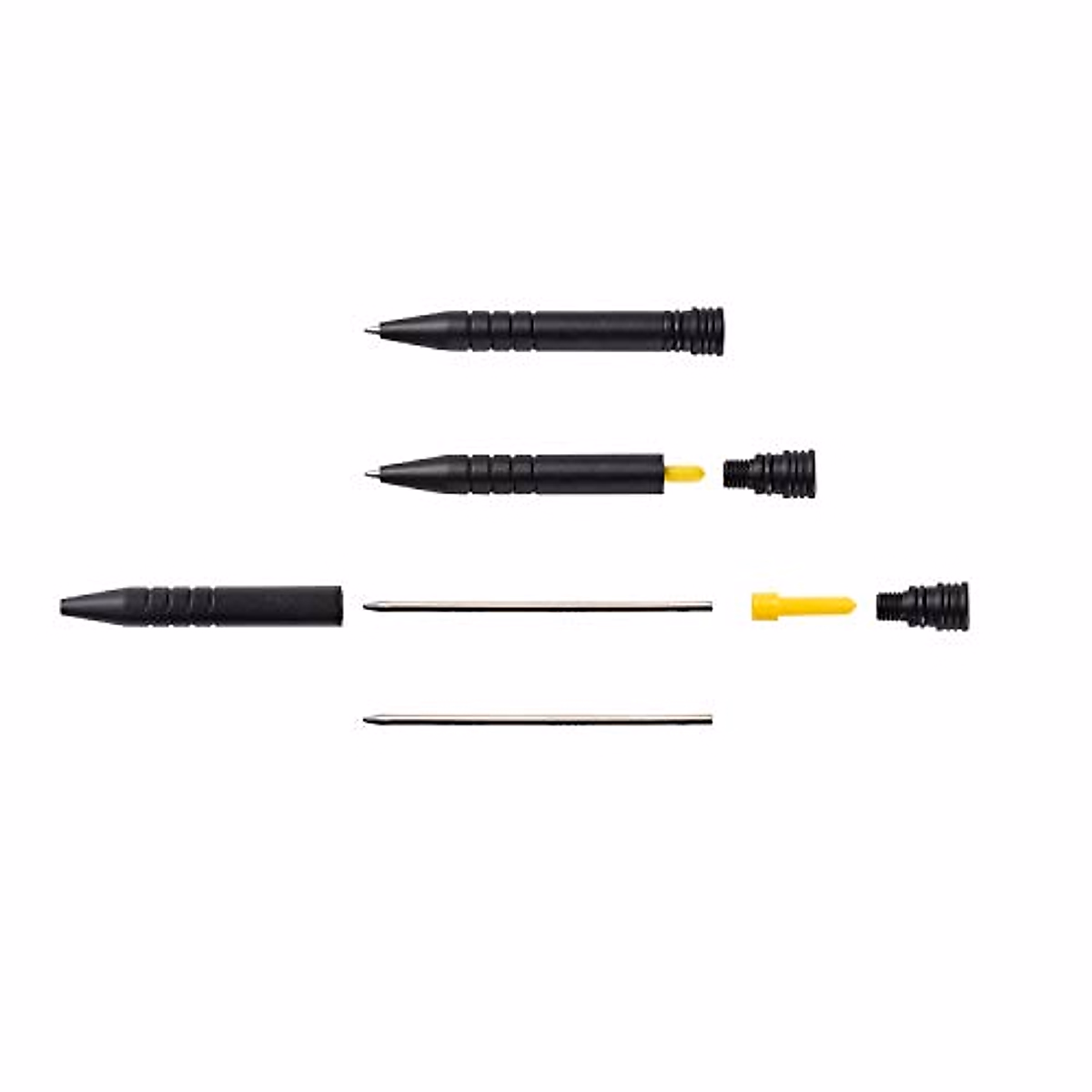 Nite Ize IP2-09-R7 INKA Key Chain Pen, Everyday Carry Full Size and Quick Use Pen, Charcoal